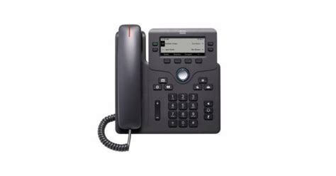 Telefon Ip Cisco 6861 4 Lini Black