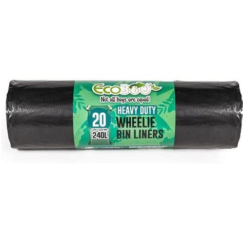 20 sacs poubelles 240 litres extra résistants A22 Cdiscount Au quotidien