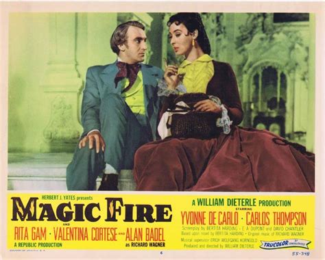 Magic Fire Original Lobby Card 6 Alan Badel Yvonne De Carlo Moviemem