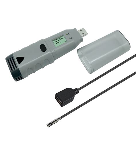 Ssn E LCD Display USB Data Logger With Temperature Humidity Temperature Humidity Data Logger