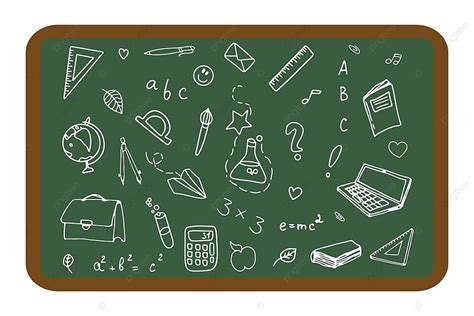 Doodlestyle School Icon Background For Education And Backtoschool