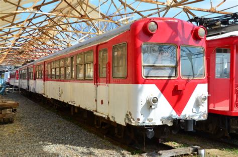 下津井電鉄の保存車たち 後編 饂飩と蕎麦