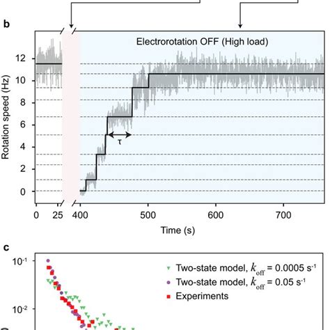 Single Motor Electrorotation Experiments A Experimental Strategy The