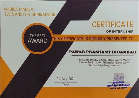 Prashant Digambar Pawar On Linkedin Successfully Completed An