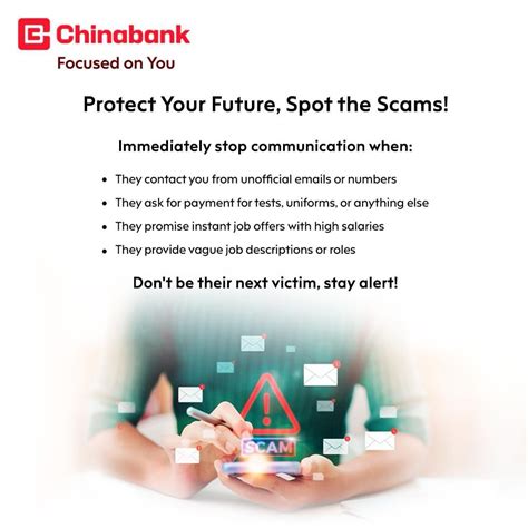 China Bank Ph On Linkedin Dont Ignore The Red Flags 🚩 We Will Never