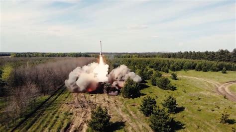 Russia Launches Ballistic Missile High Into Sky Over Ukraine Newsweek
