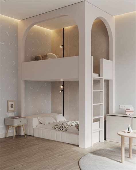 ЖК Парк Столиц Interior Design Бюро дизайна Goroh Современная детская спальня Дизайн