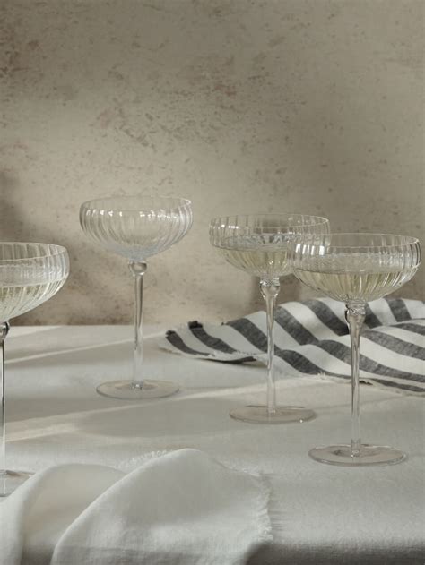 Set Of 4 Tejo Cocktail Glasses