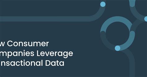How Consumer Companies Leverage Transactional Data Blueconic