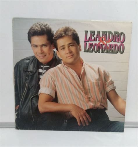 Lp Disco Vinil Leandro e Leonardo 1992 Item de Música Usado 66751603