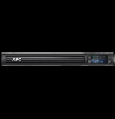 Apc Smt750rm1u Smart Ups Line Interactive 750 Va Lcd Rackmount 1u 120v 4x Nema 5 15r Outlet Usb