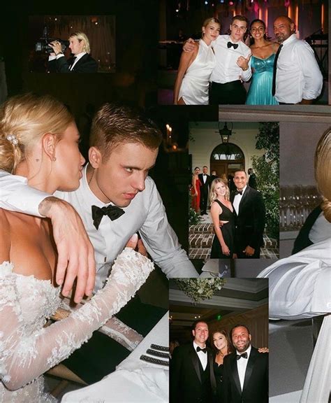Saiu um montão de fotos inéditas do casamento de Justin e Hailey Bieber Noticias