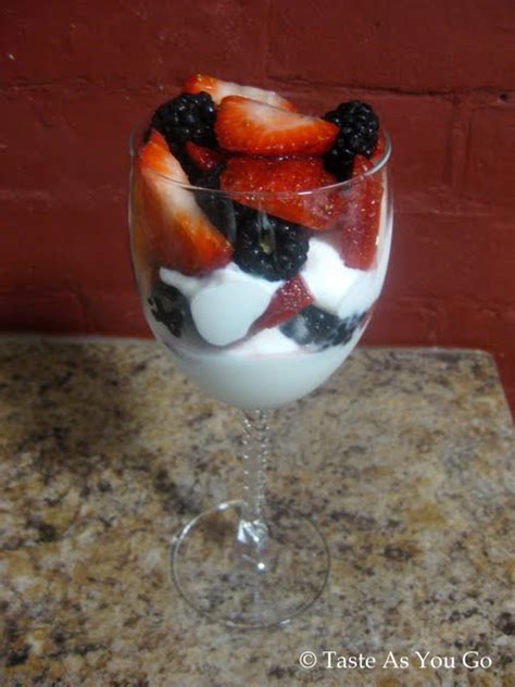 Greek Yogurt Berry Parfait Taste As You Go