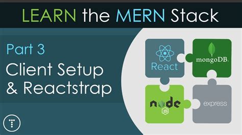 Learn The MERN Stack 3 Client Setup Reactstrap YouTube