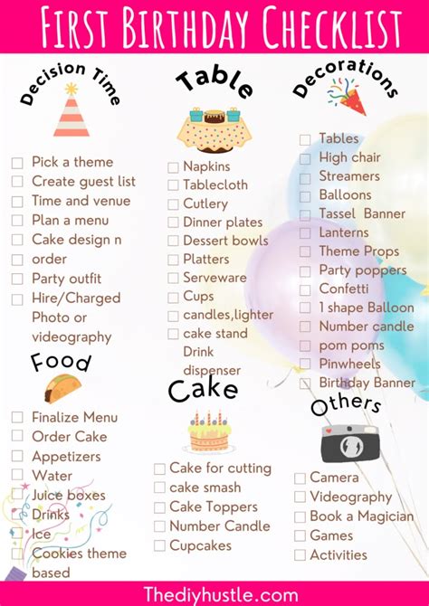 Unique First Birthday Party Ideas And Tips