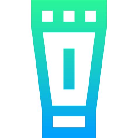 Sunscreen Super Basic Straight Gradient Icon
