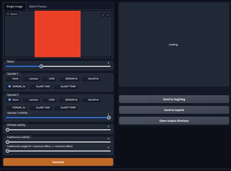 Extras Upscaling Does Not Work Issue 1836 AUTOMATIC1111 Stable
