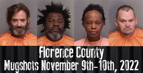 Florence County Mugshots November 9th 10th 2022 WFXB