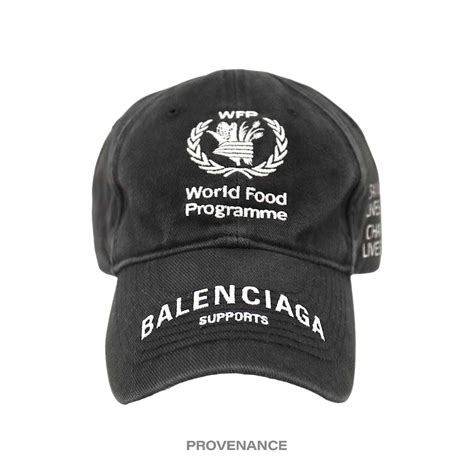 🔴 Balenciaga Wfp World Food Programme Cap Washed B Gem