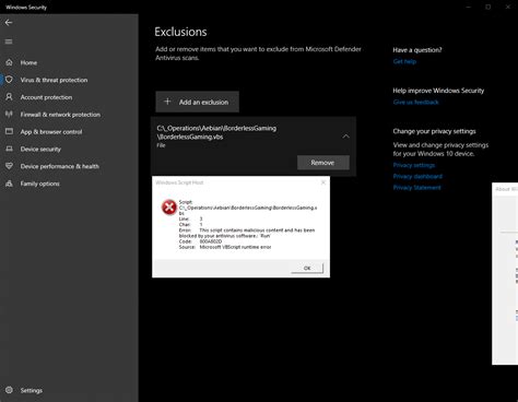 Windows 10 Suddenly Refuses To Run Vbs Script Code 800a802d Super User
