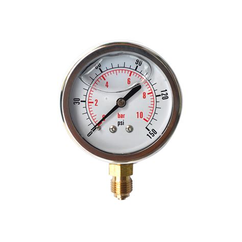 Glycerine Filled Pressure Gauge Exact Instrument Technology
