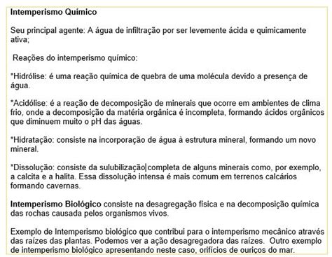 As Transformações Sofridas Pelas Rochas Podem Ser Apenas Físicas