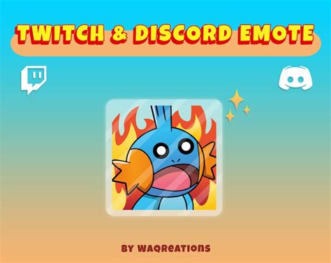 Mudkip Emote Pokemon Emote For Twitch And Discord Etsy Ireland