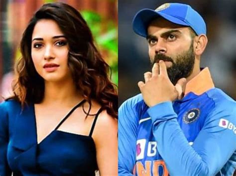 Tamanna Bhatia With Virat Kohli