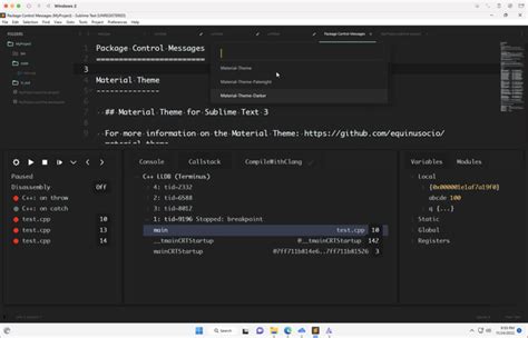 全网最新最详细如何使用 Sublime Text 4 优雅地写C 知乎
