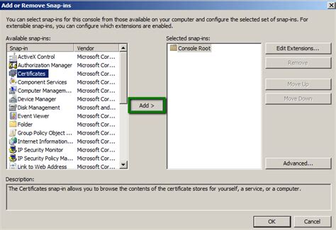 How To Import Intermediate And Root Certificates Via Mmc Helpdesk