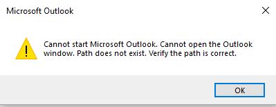 Outlook Can T Open The File Software Spiceworks Community