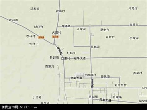 红城乡地图 红城乡卫星地图 红城乡高清航拍地图 便民查询网地图