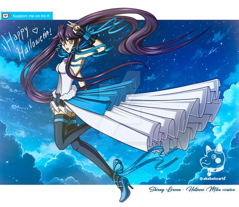 Ygo Oc Shyrai Lorena Tribute To Hatsune Miku By Akabeko Arts On