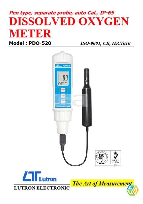 Dissolved Oxygen Meter Vels Scientific And Instruments