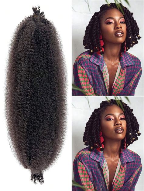 Amir Hair Marley Twist Braiding Hair 24 Inch Pre Separated Springy Afro