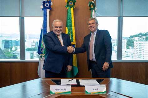 Petrobras Petr4 E Vale Vale3 Firmam Parceria Para Descarbonização