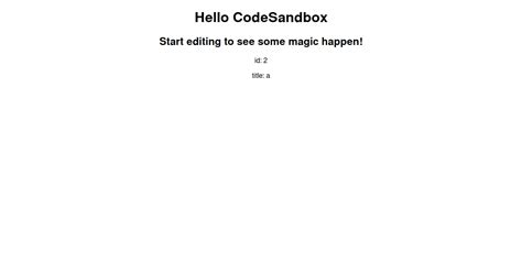 Observable Suspense Codesandbox