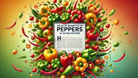 Health Benefits Of Eating Peppers Backyard Botanist