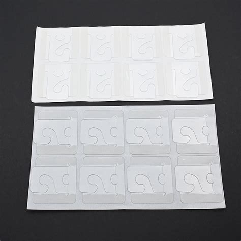Adhesive Hang Tabs For Retail Display Plastic Adhesive Hang Tab J Hook