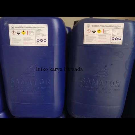 Jual Hydrogen Peroxide H2o2 Samator Oleh Pt Iniko Karya Persada