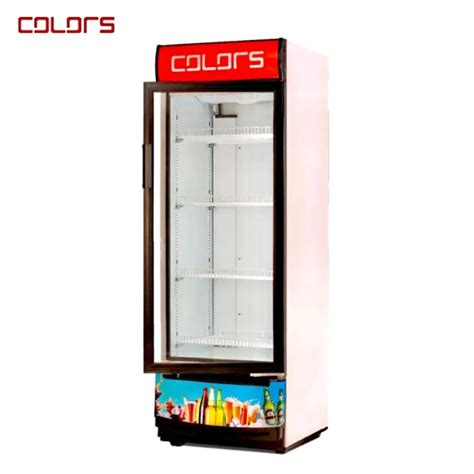 Colors 310 Liters Upright Showcase Chiller Visi Cooler Cl 310sc