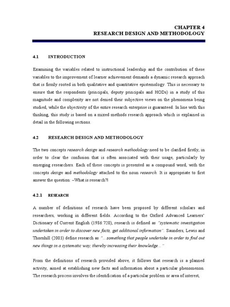 Lesson 1 Chapter4 Pdf Quantitative Research Qualitative Research