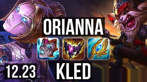 Ori Vs Kled Mid 10m Mastery 10516 Euw Master 1223 Youtube