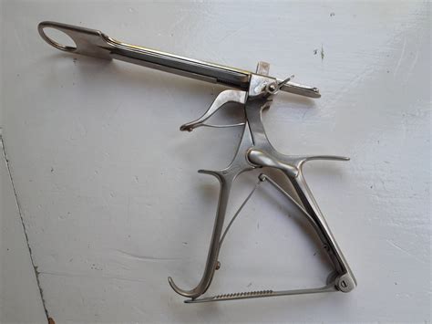 Vintage Tonsil Guillotine Surgical Instrument D Samil Etsy Uk