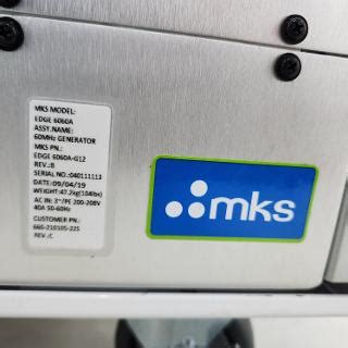 MKS EDGE 6060A G12 RF Generator Parts Equipment SurplusGLOBAL