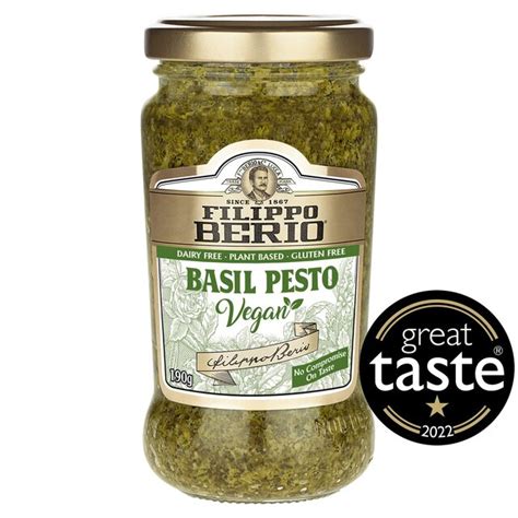 Filippo Berio Vegan Basil Pesto Ocado
