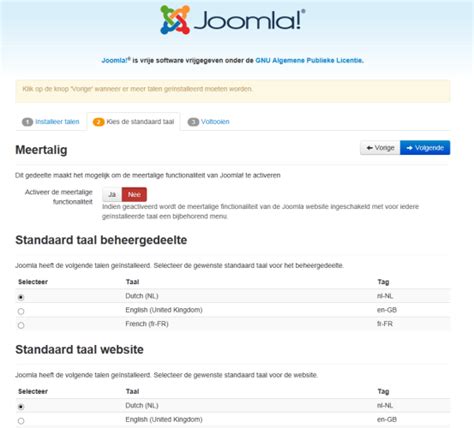 Het Installeren Van Joomla Joomla Documentation