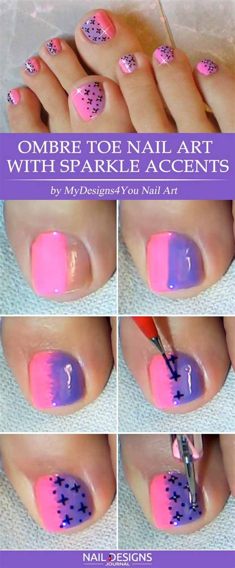 Cute Easy Toenail Designs To Do At Home