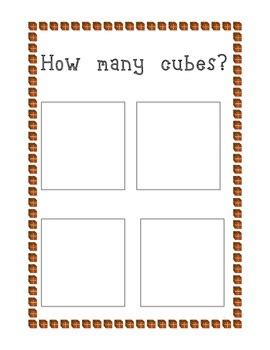 Counting Cubes By TwirlingTeacher TPT