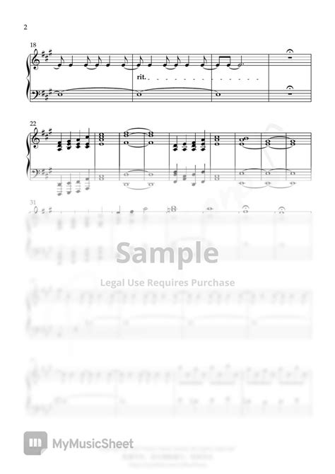 Oshi No Ko Ep Ost The Final Moment Sheet Music By Ru S Piano